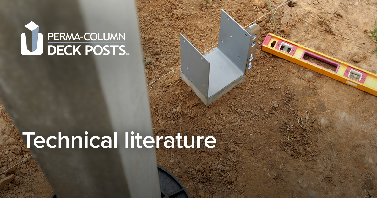 Technical literature for Perma-Column® precast deck posts