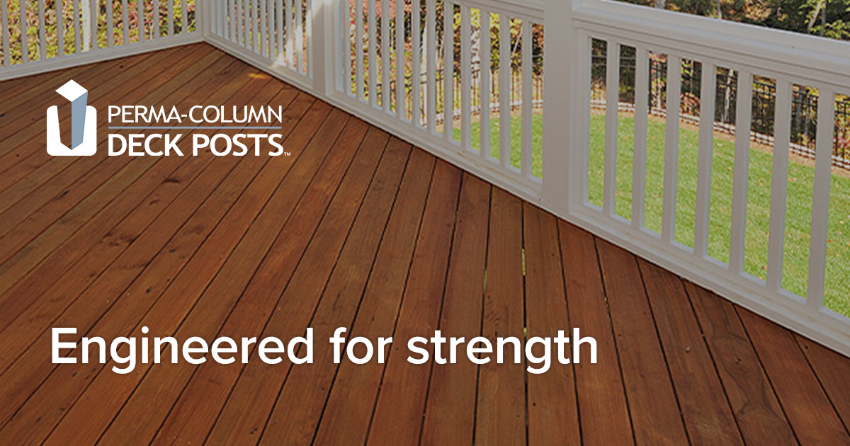 Precast deck posts are 3 times stronger than standard concrete